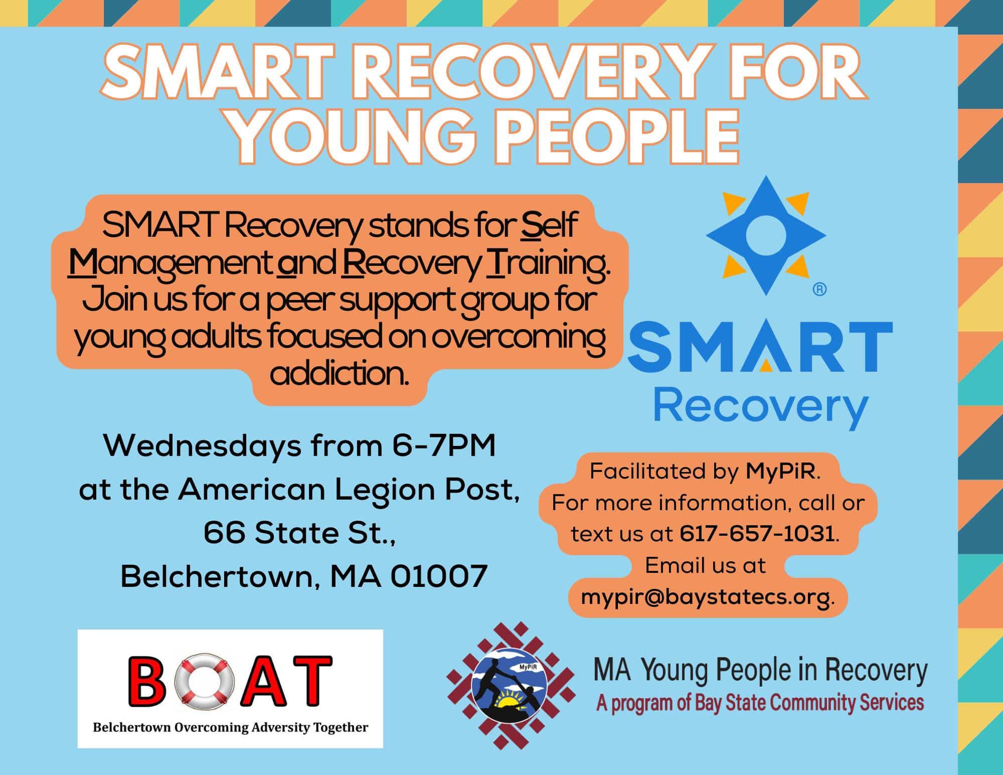 SMART Recovery Support Group for Young Adults in Belchertown - Amherst Now