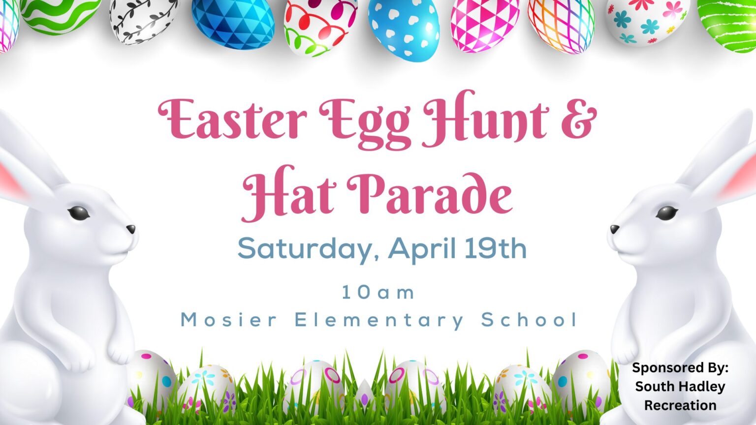 Easter Egg Hunt & Hat Parade at Mosier School | South Hadley - Amherst Now