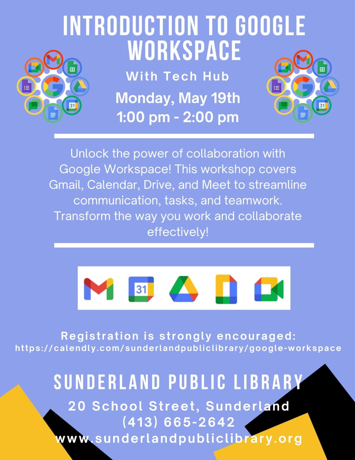 Google Workspace Workshop in Sunderland - Amherst Now