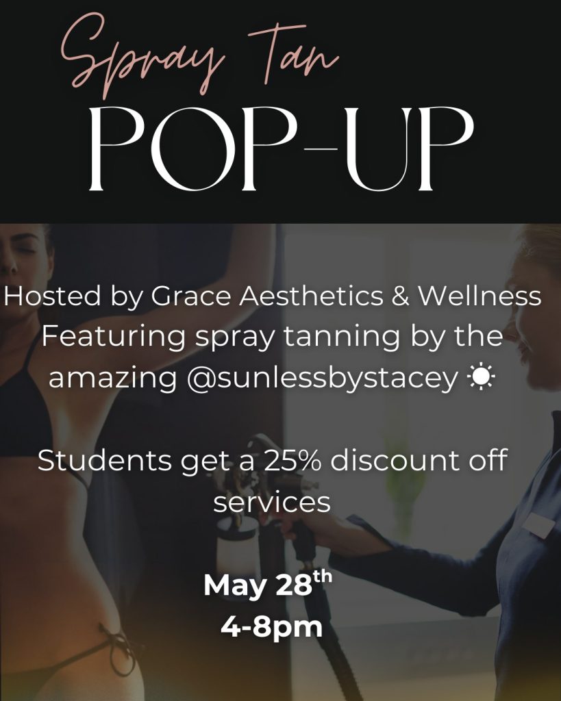 Spray Tan Pop-Up Event in Belchertown - Amherst Now