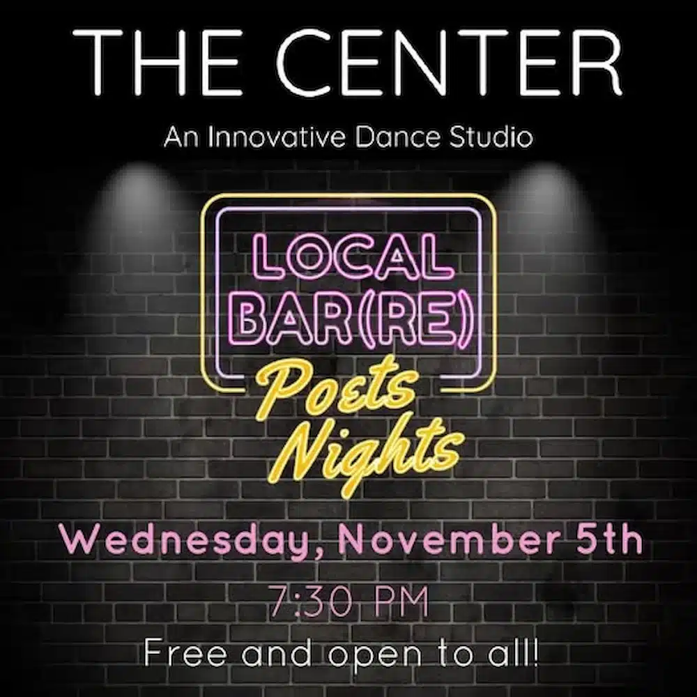 Local Bar(re) Poets Night at The Center - Amherst Now