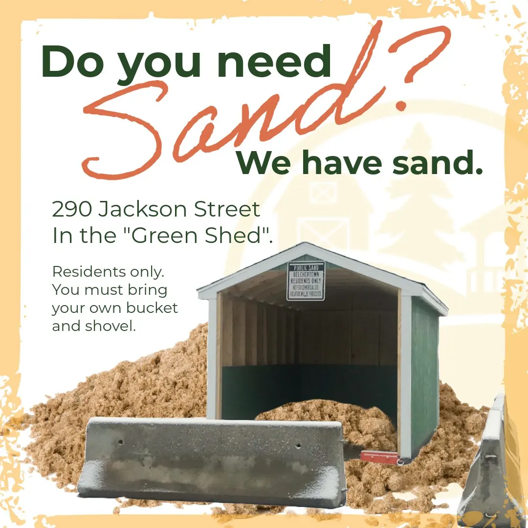 Free Winter Sand Pickup for Belchertown Residents - Amherst Now