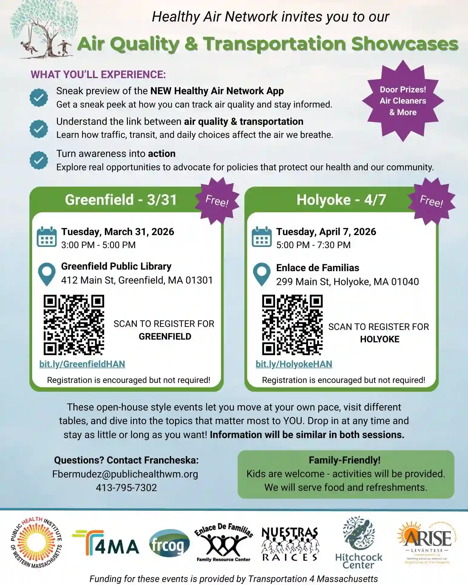 Healthy Air Network Air Quality & Transportation Showcase - Amherst Now